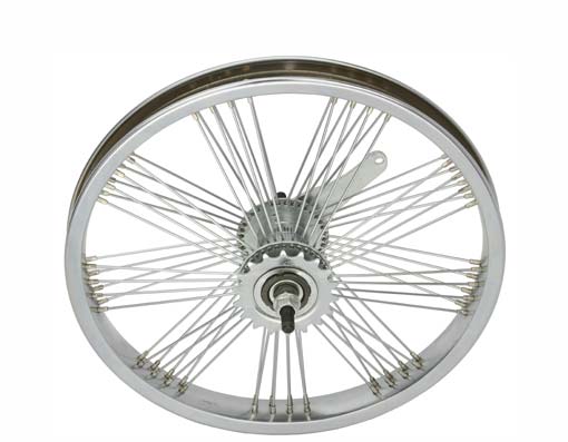 16" Fan Steel Coaster Bike Wheel 72 Spoke – Mi Gente Customs