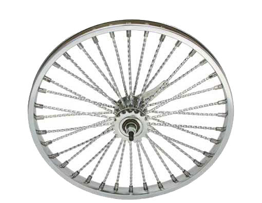 20" Steel Bike Coaster Twisted 36 Spoke – Mi Gente Customs