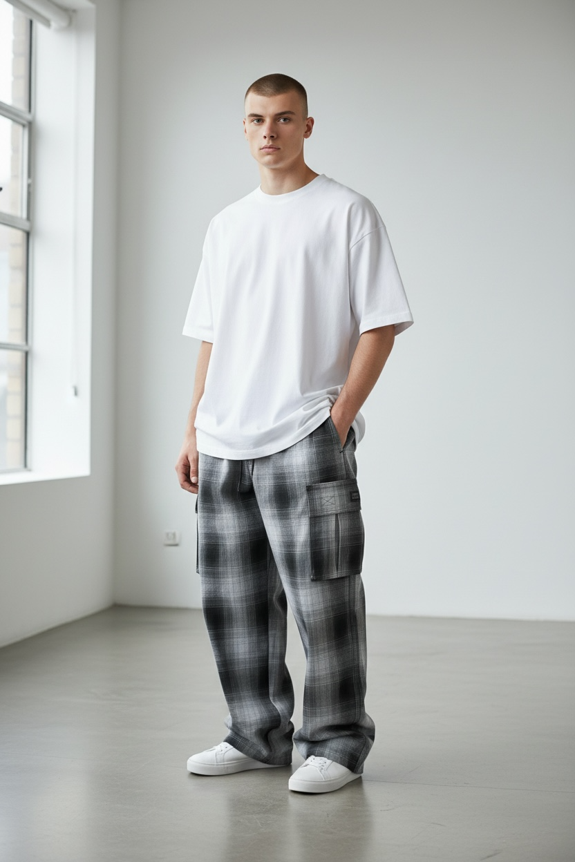 FB County Cargo Checker Pants – Mi Gente Customs