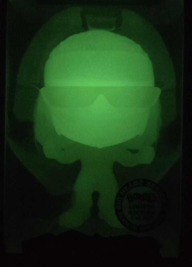HOMIES Big Headz Series #2 Collectables Smiley GLOW IN THE DARK – Mi ...