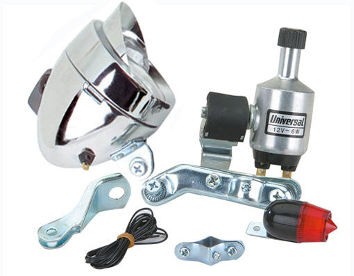 Generator Bullet Light Set W/Visor Chrome. – Mi Gente Customs